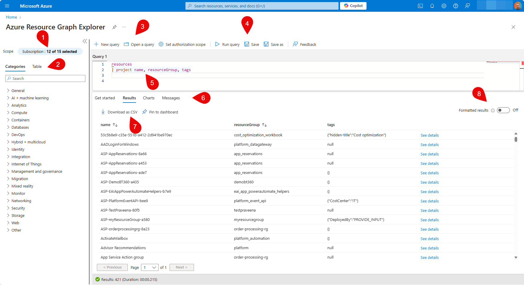 Inventory of Azure Resource Tagging with Graph Explorer and KQL